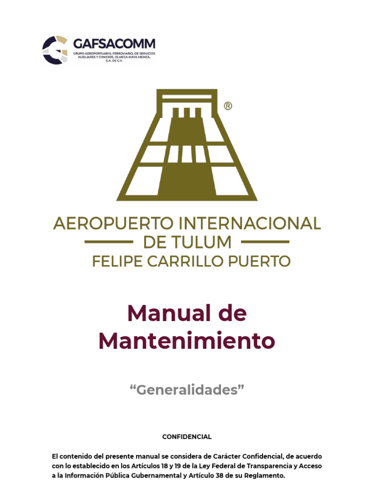 Capítulo 1. Generalidades AFAC | PDF