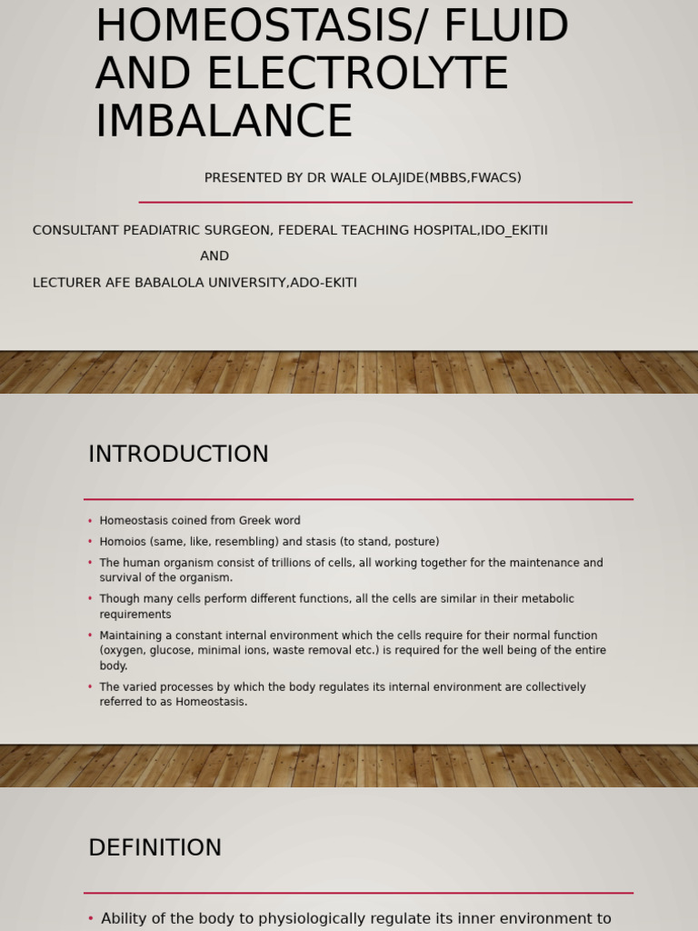 33 Homeostasis | PDF