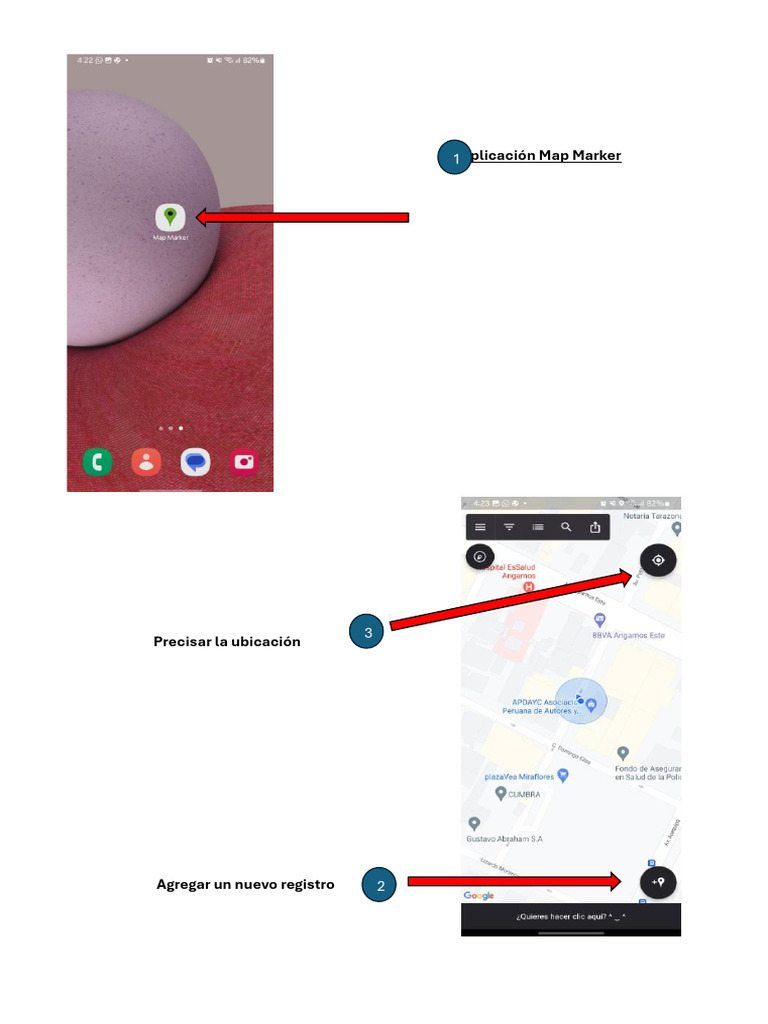 Aplicación Map Marker | PDF