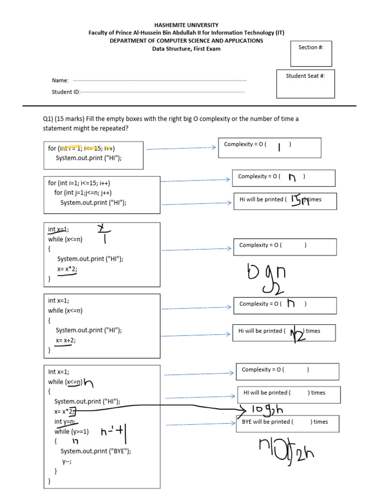 First Exam Sample | PDF
