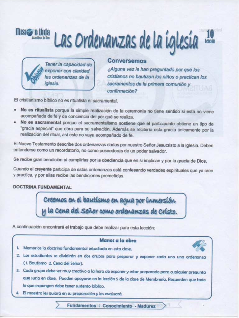 Lección 10 | PDF