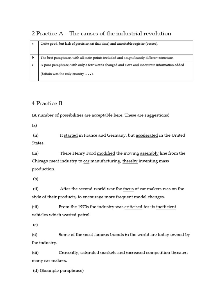 Academic Writing - Answer Key 1 | PDF | Car | Shipwrecks