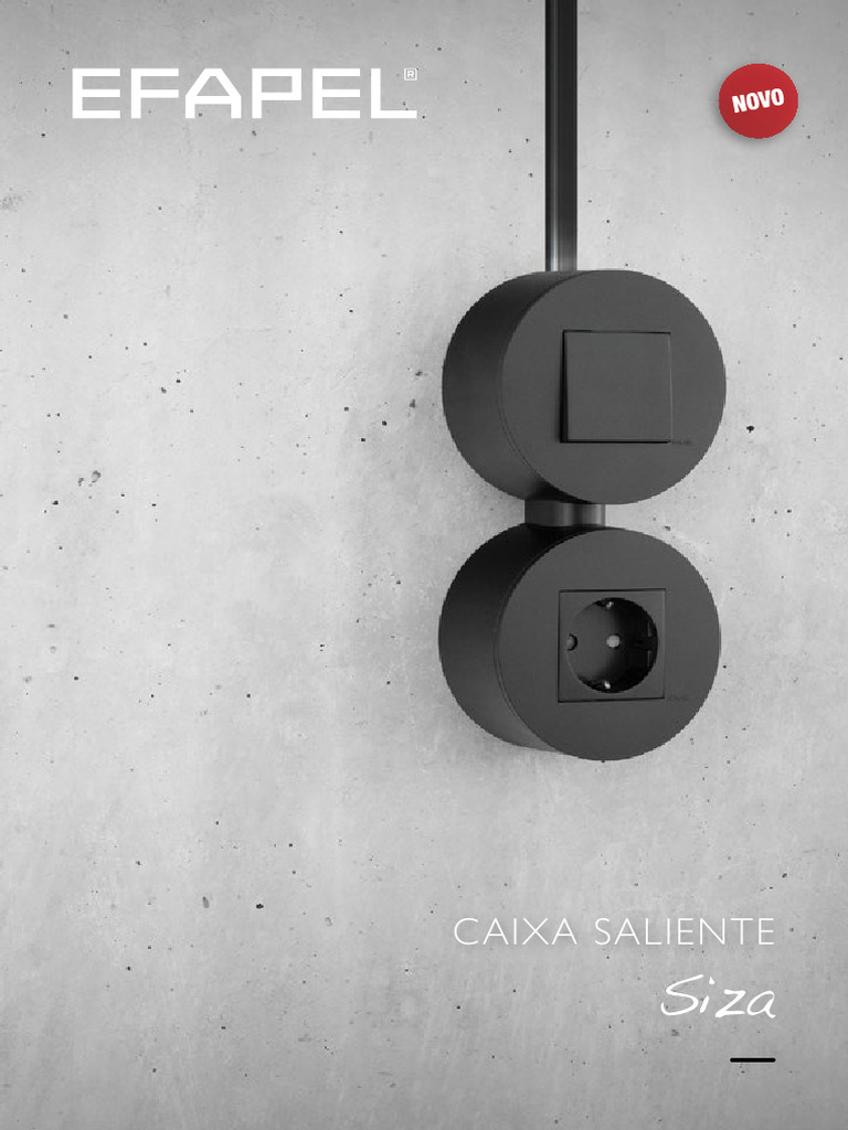 Efapel - Caixa Saliente Siza | PDF
