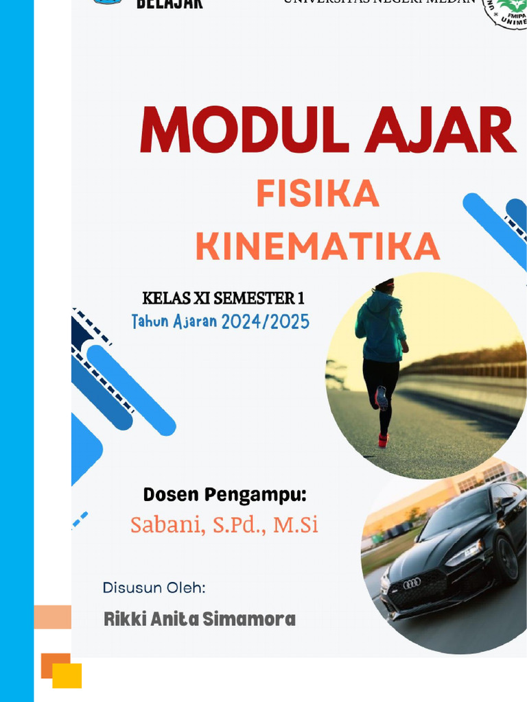 Modul Kinematika Gerak | PDF Modul Kinematika Gerak | PDF