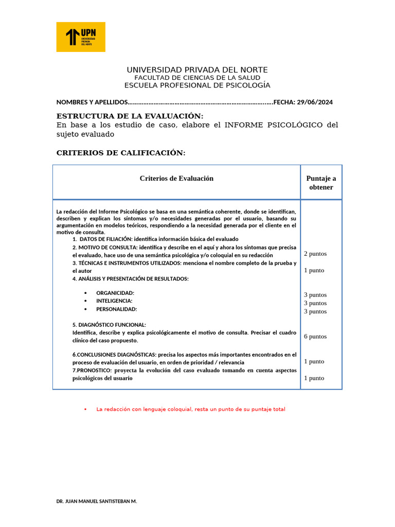 Examen T-3 DX Upn 2024 | PDF