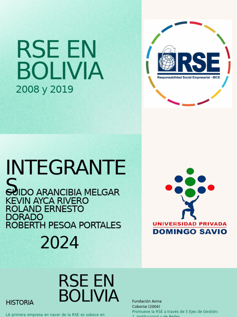 Comparativa RSE | PDF