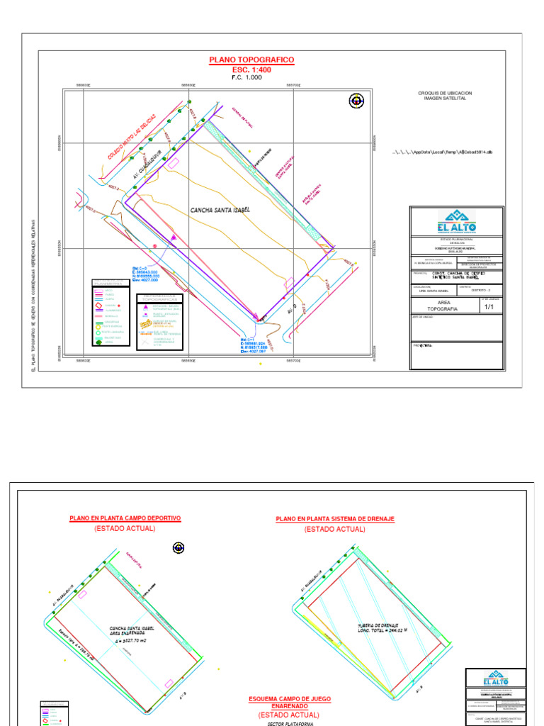 Hoja A2 Esc 1:400 | PDF