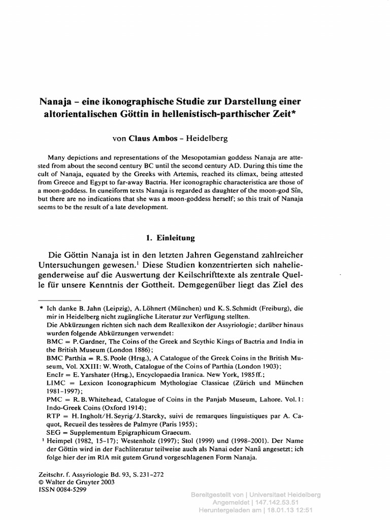 Ambos 2003 ZA 93 Nanaja | PDF