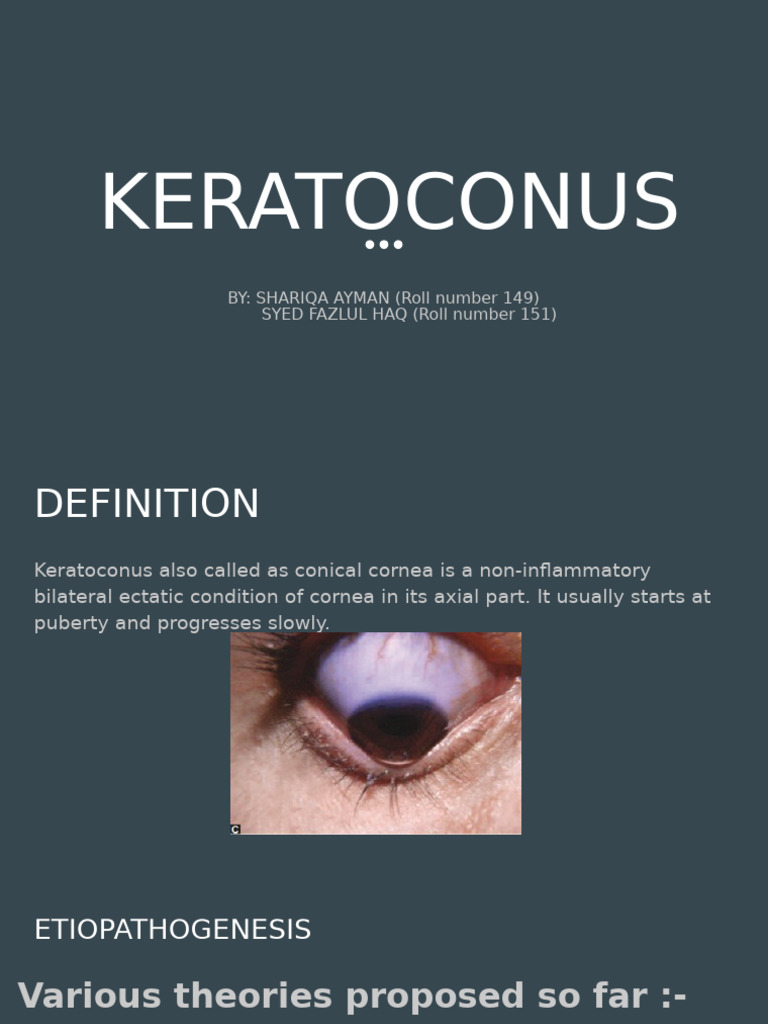 Keratoconus | PDF