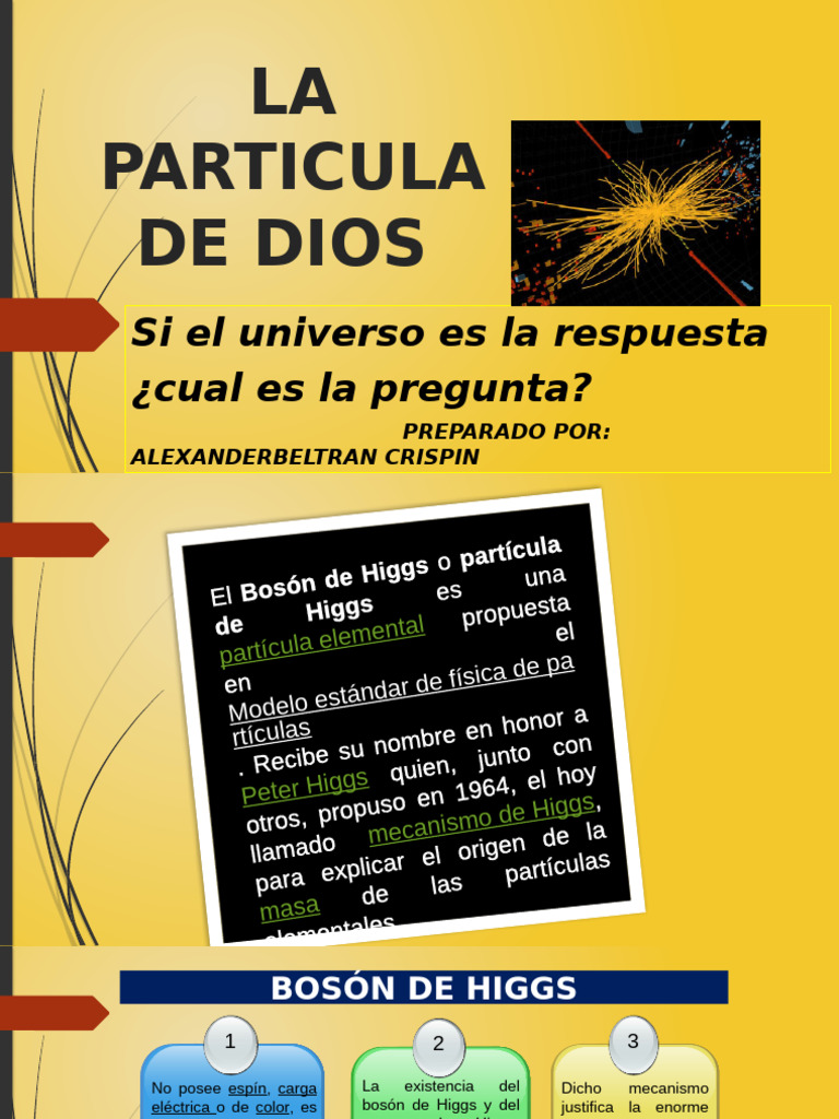 La Particula de Dios | PDF | Bosón de Higgs | Modelo estandar