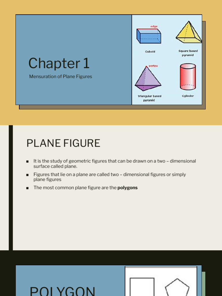 Lesson 1 (Solid Mensuration) | PDF | Polygon | Area