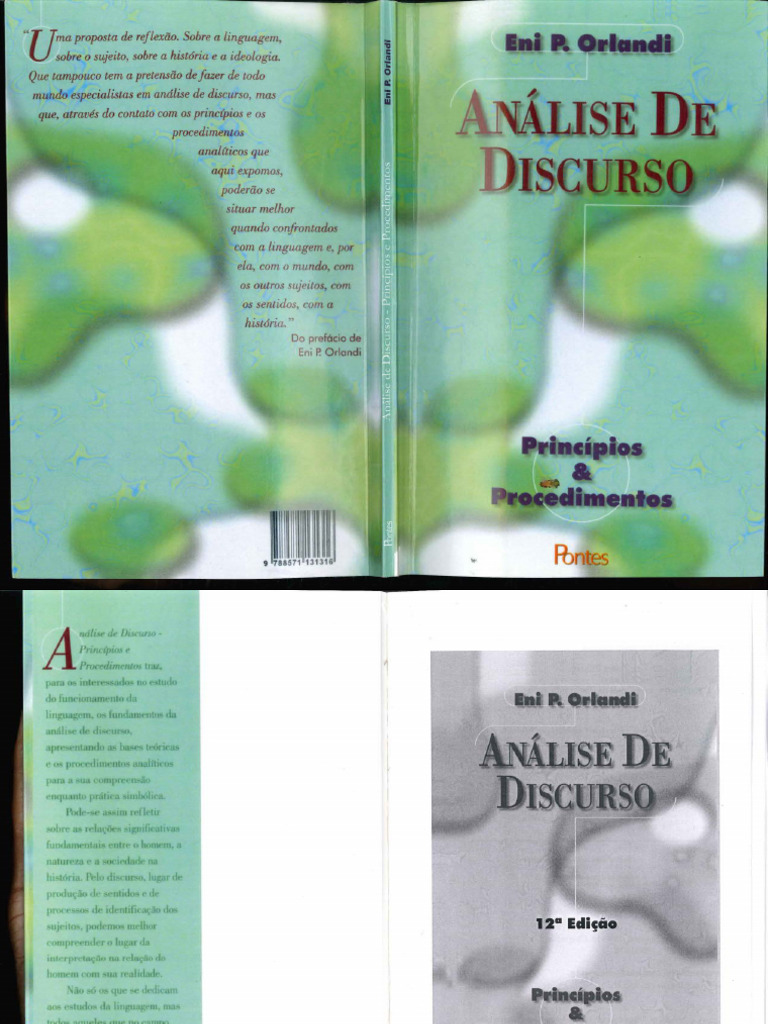 analise do discurso eni orlandi dm | PDF