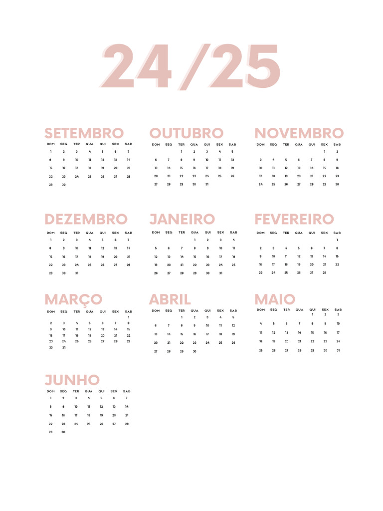 Calendario 24 e 25 | PDF