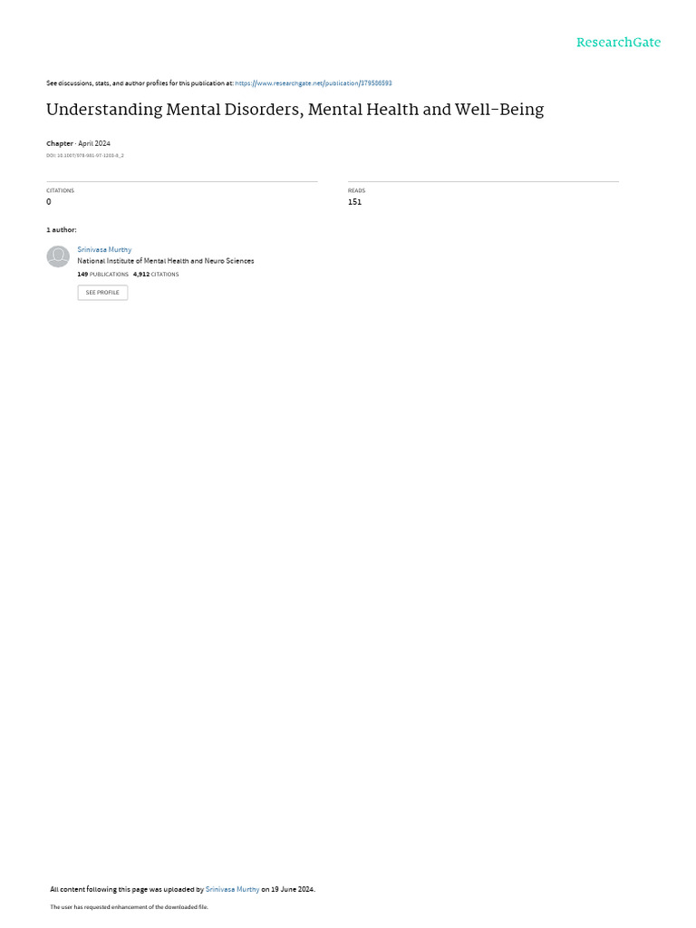 0 UnderstandingMentalDisorders MentalHealth Wellbeing 2 Chapter ...