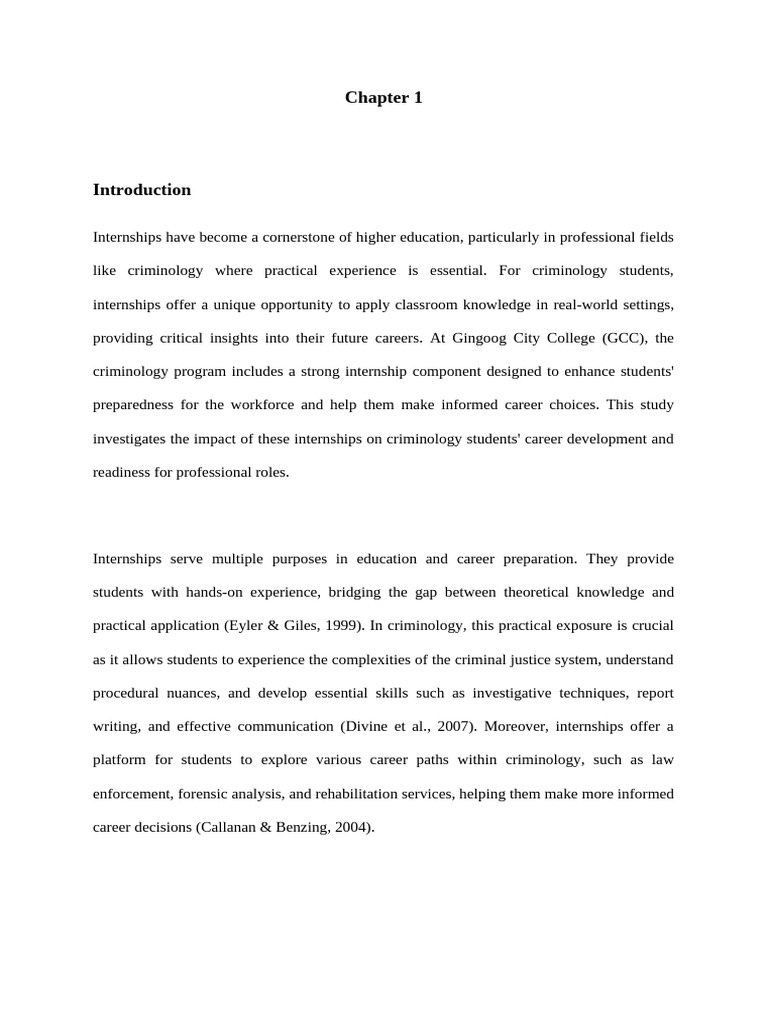 Chapter 1 Research | PDF