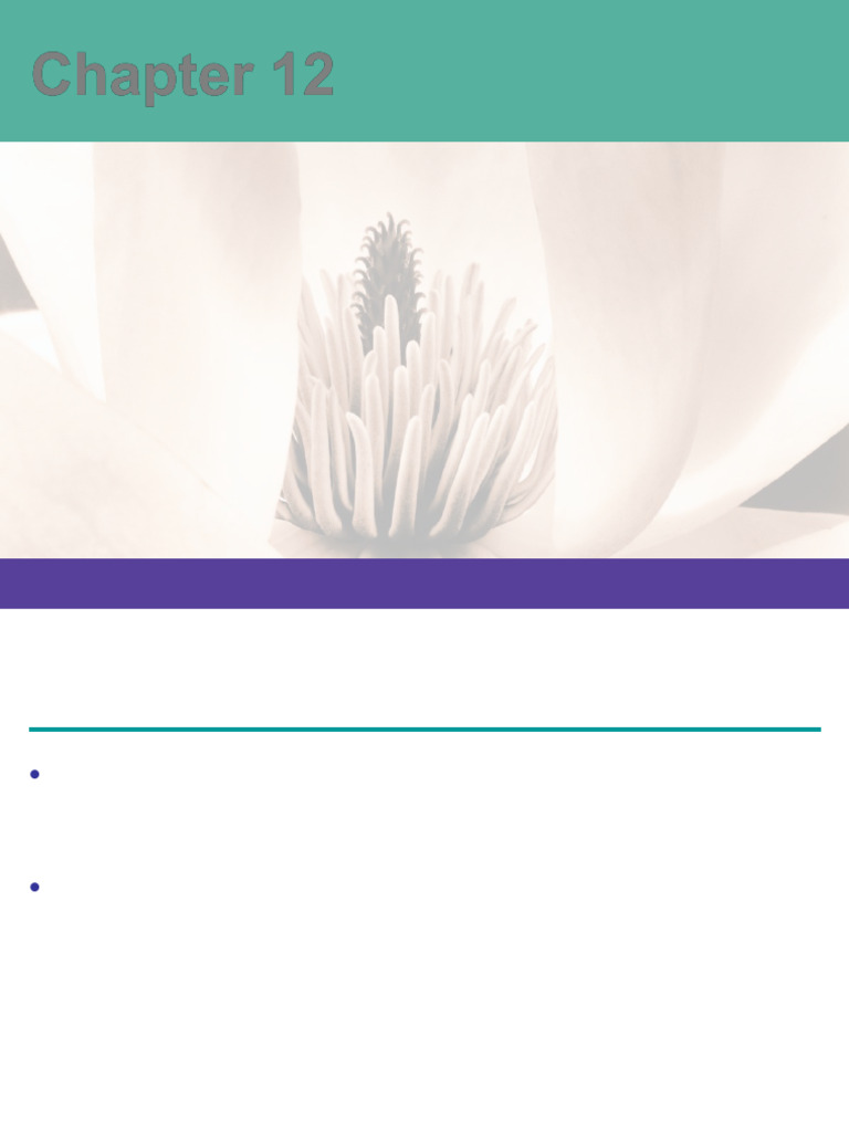 12 Lecture Presentation | PDF