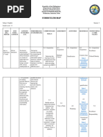 Matatag Curriculum Map English 7 First Quarter | PDF | Curriculum ...