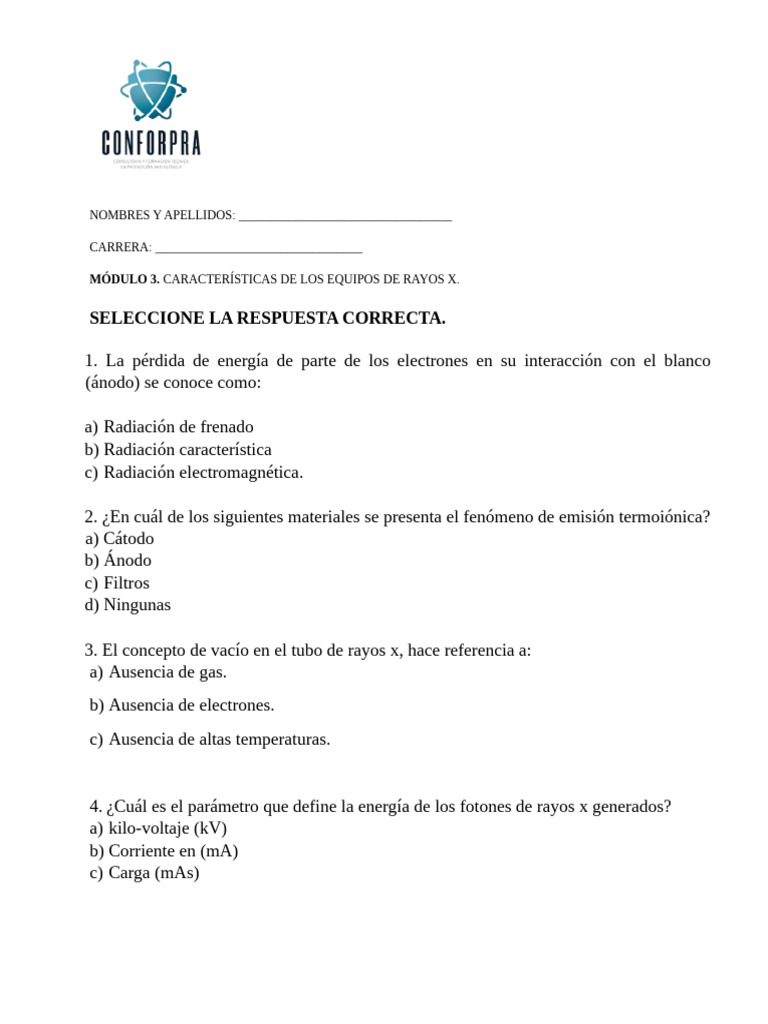 Evaluacion modulo 3 nueva. | PDF Evaluacion modulo 3 nueva. | PDF