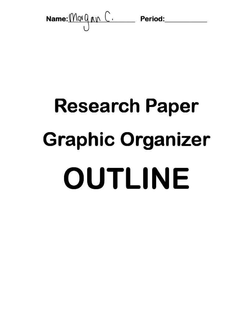 Research Paper Graphic Organizer 1 | PDF