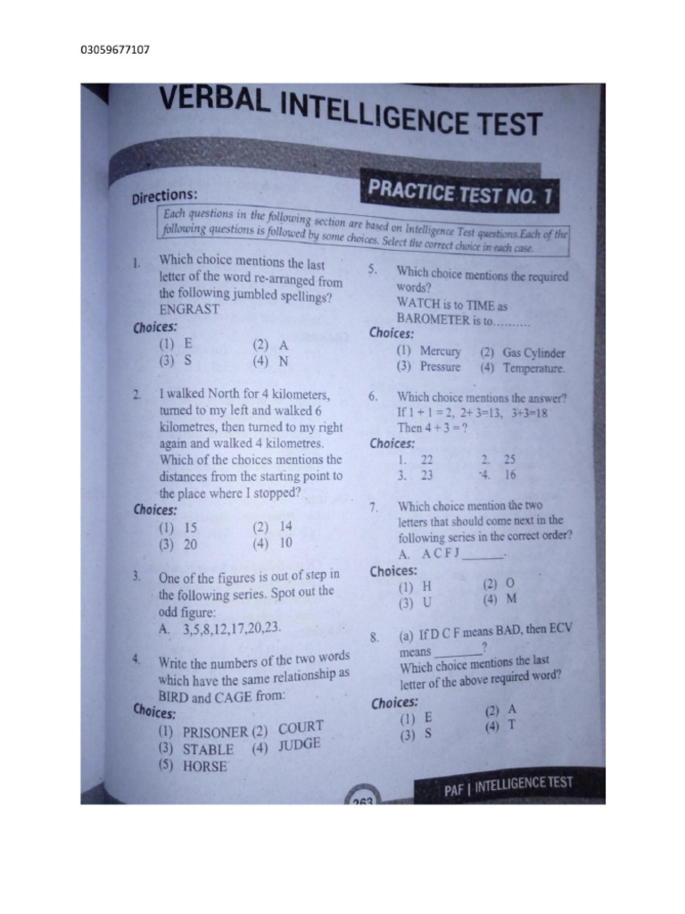 Paf (GDP) Complete Preparation (1) - 3 | PDF