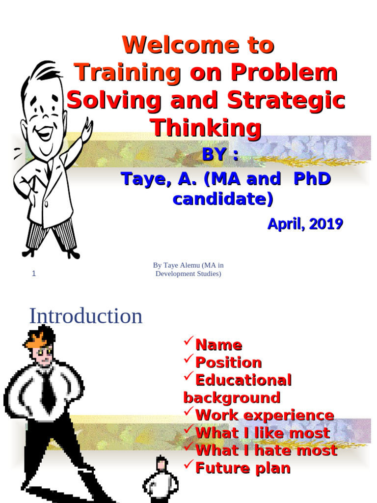 PPT problem solving | PDF