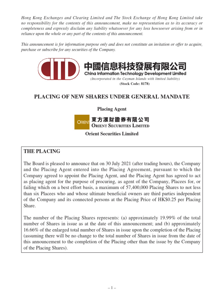 Continuing Connected Transaction | PDF