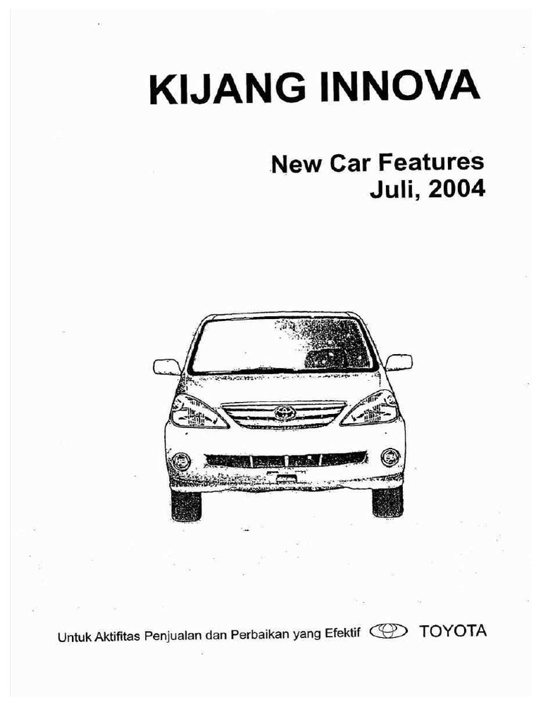 PDF Kijang Innova | PDF