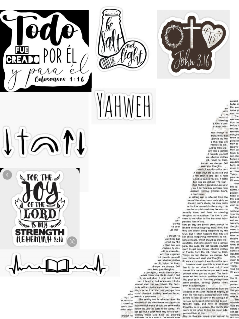 Calcomanias Cristianas | PDF