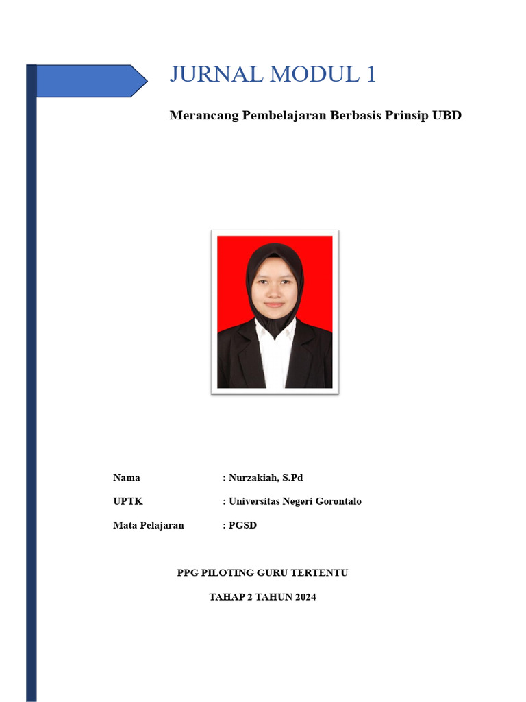 Jurnal Modul 1 Prinsip Pengajaran Dan Assesmen | PDF
