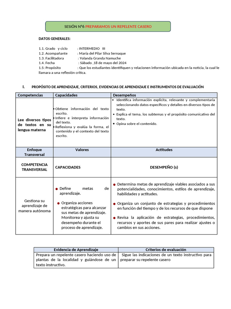 Sesión 6 Vilma Renee Sandoval | PDF