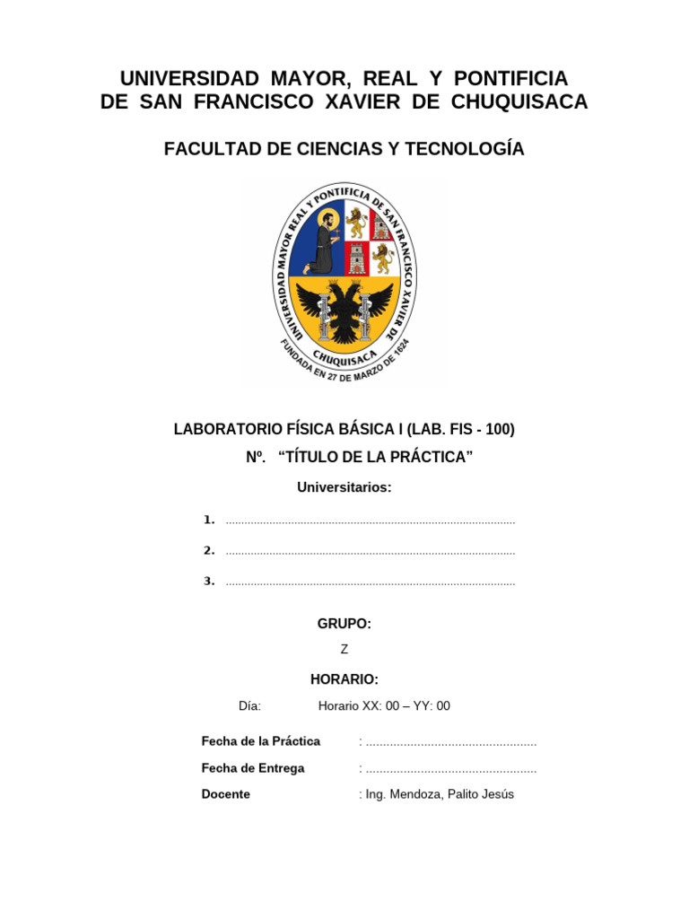Carátula Lab Fis-100 | PDF