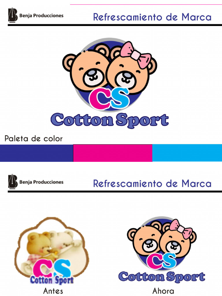 Presentación Logo Cotton Sport | PDF