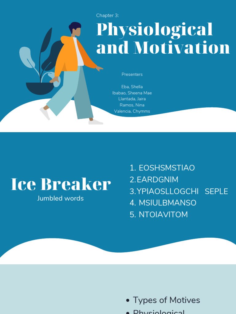Group 3 Physiological and Motivation | PDF