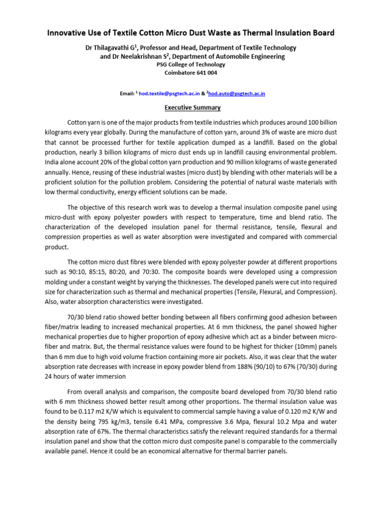 PSG College of Technology | PDF | Composite Material | Science ...