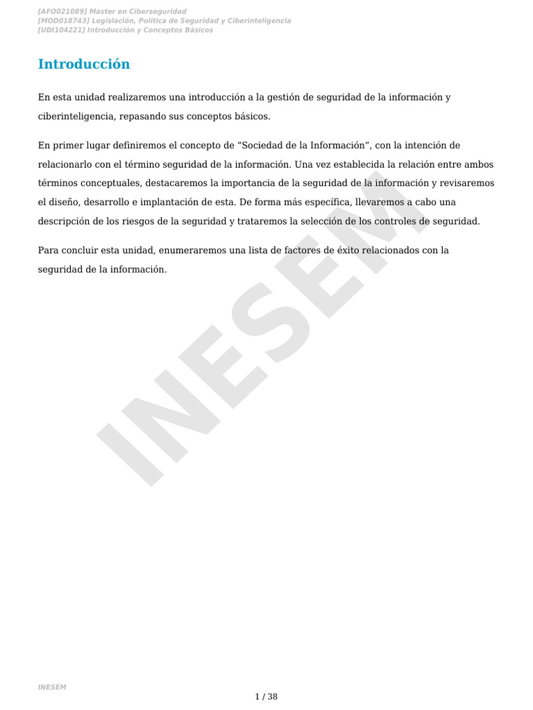 Introducción y Conceptos Básicos | PDF