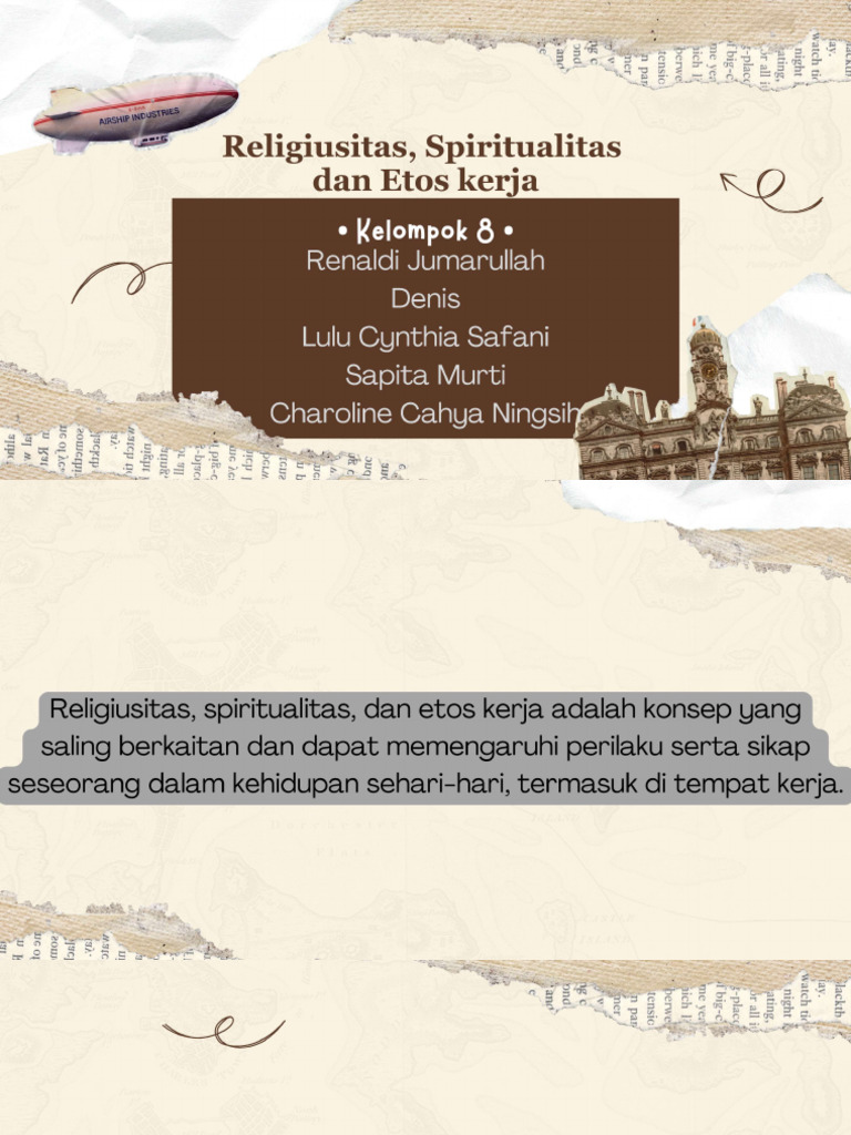 Religiusitas, Spiritualitas Dan Etos Kerja - 20240904 - 161626 - 0000 - Compressed | PDF