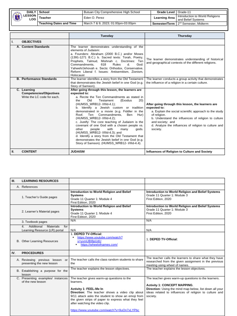 Q2-Week 2 March | PDF