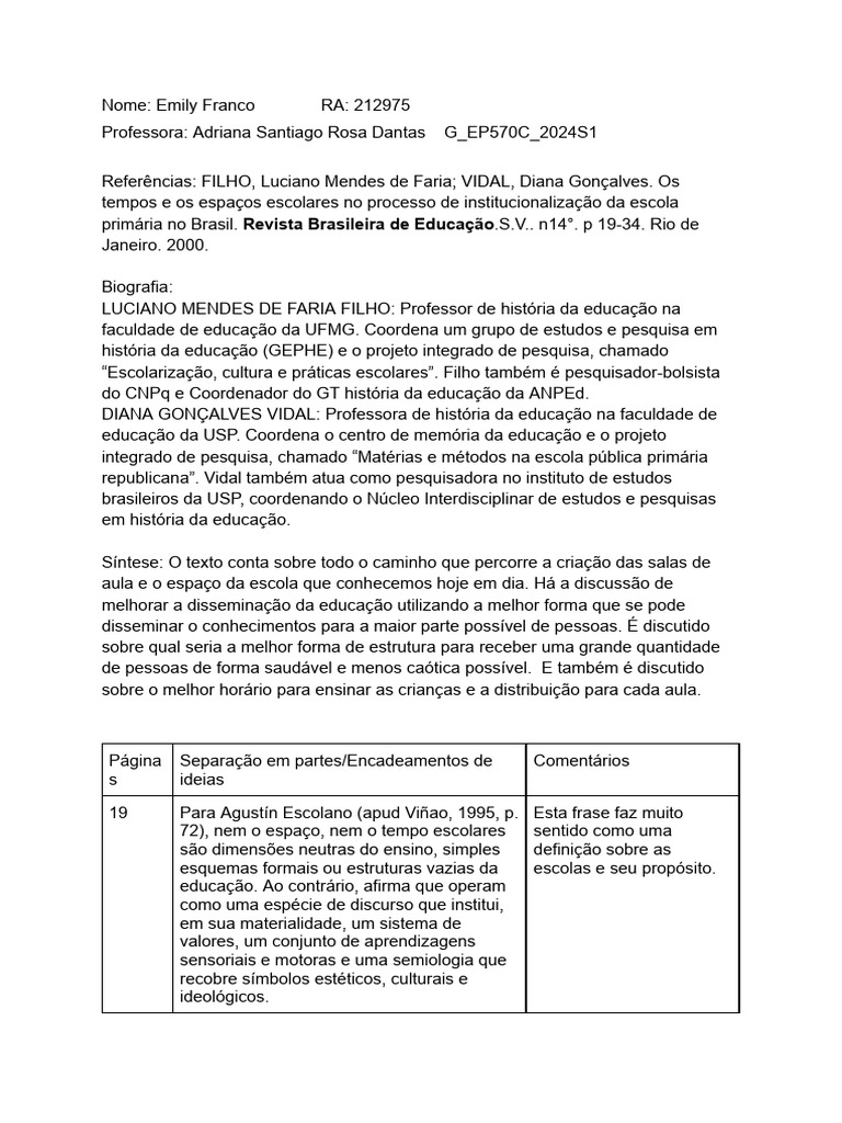 Fichamento Em PDF | PDF