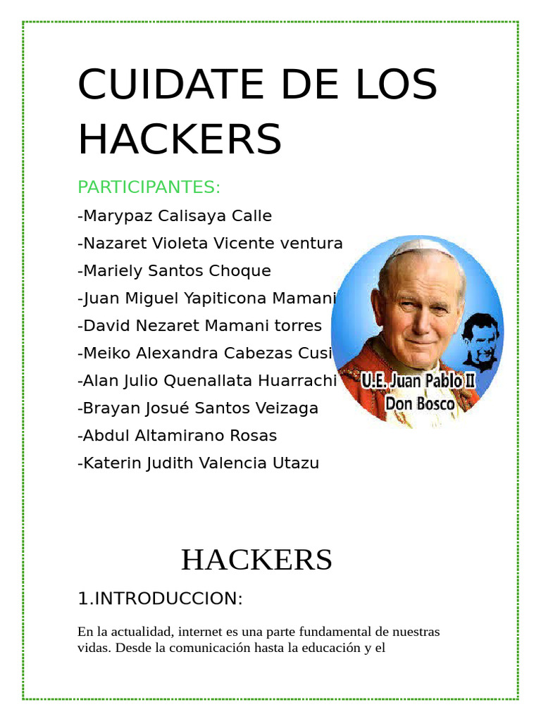 Hackers 1 | PDF