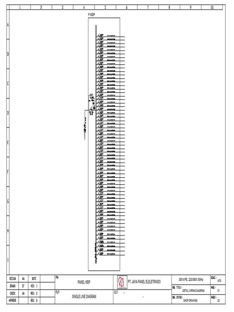 Single Line Diagram | PDF