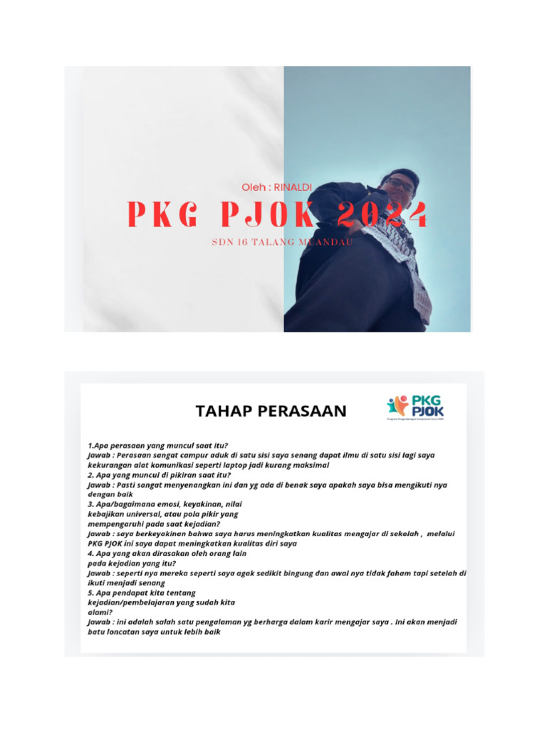 PKG Pjok Modul 1 | PDF