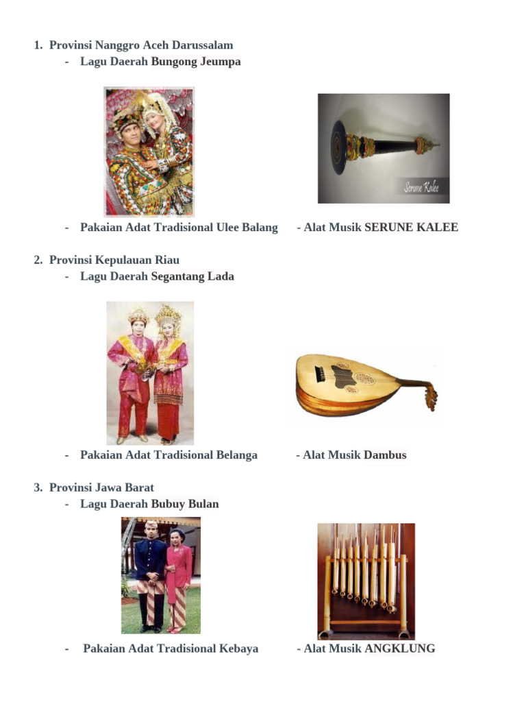 3 Kalam Kudus Pakaian, Lagu, Musik Daerah | PDF