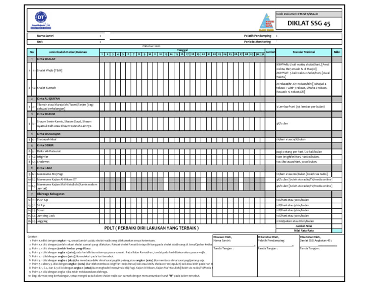 MY SANTRI DIKLAT SSG 45 LEVEL 1 | PDF