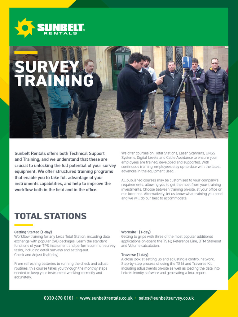 Survey Training Flyer | PDF
