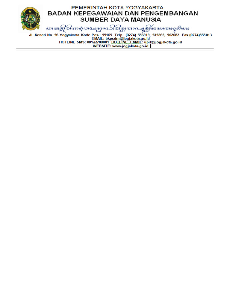 Surat Edaran Usulan Ijin Mendaftar CPNS Bagi PPPK Formasi Tahun Anggaran 2024 | PDF