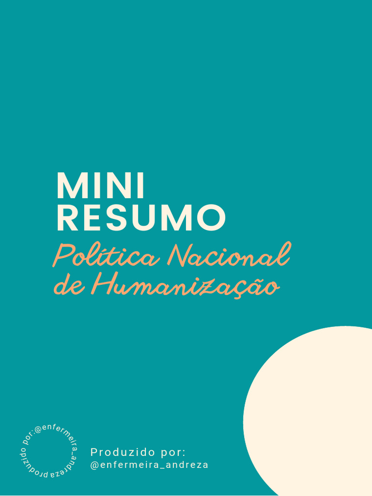 Mini Resumo Humaniza Sus PDF | PDF
