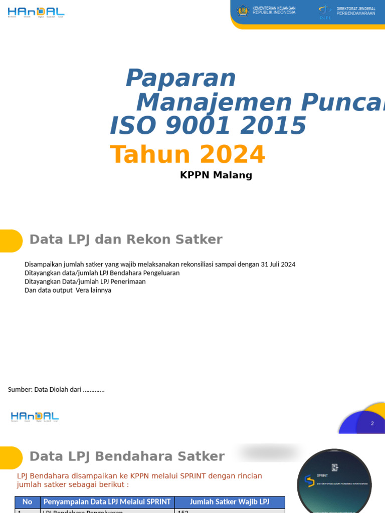 Potret KPPN Malang Tahun 2023 Seksi - Vera | PDF