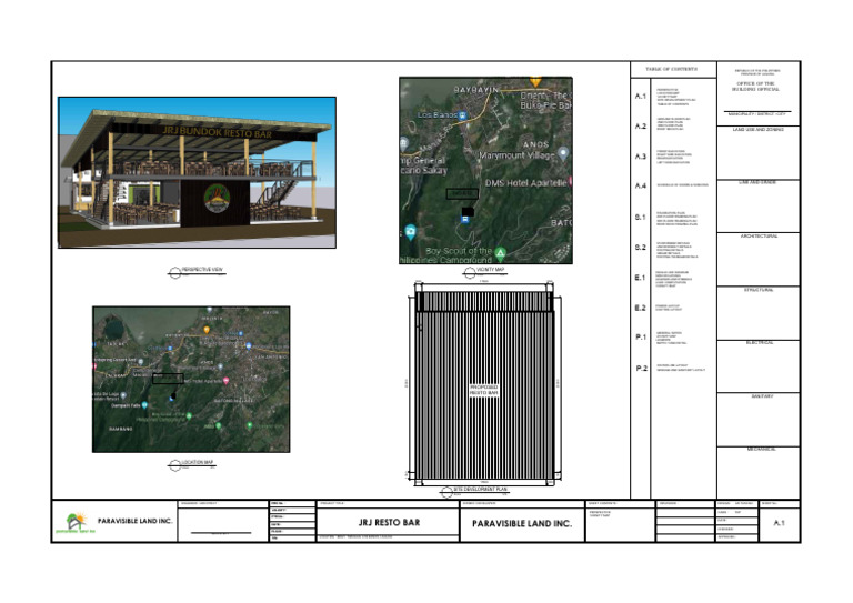 Paravisible Land Inc. JRJ Resto Bar: This Site | PDF