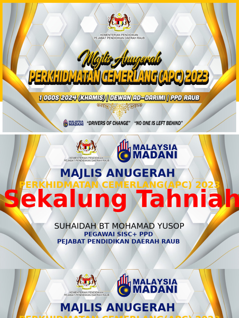 Majlis Apc 2023 Update | PDF