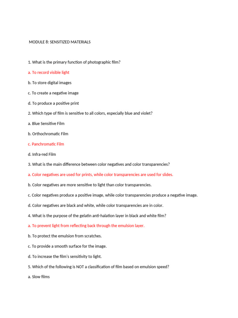CRI 198 Questions | PDF